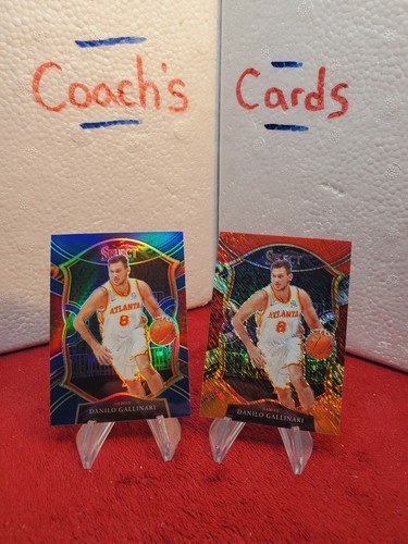 (2) 2020 Select Danilo Gallinari Shimer Cards Atlanta Hawks COACH'S ...