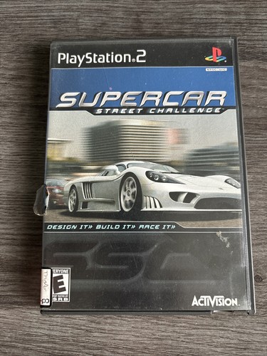SUPERCAR: STREET CHALLENGE (PLAYSTATION 2, 2001) PS2 GAME COMPLETE with ...