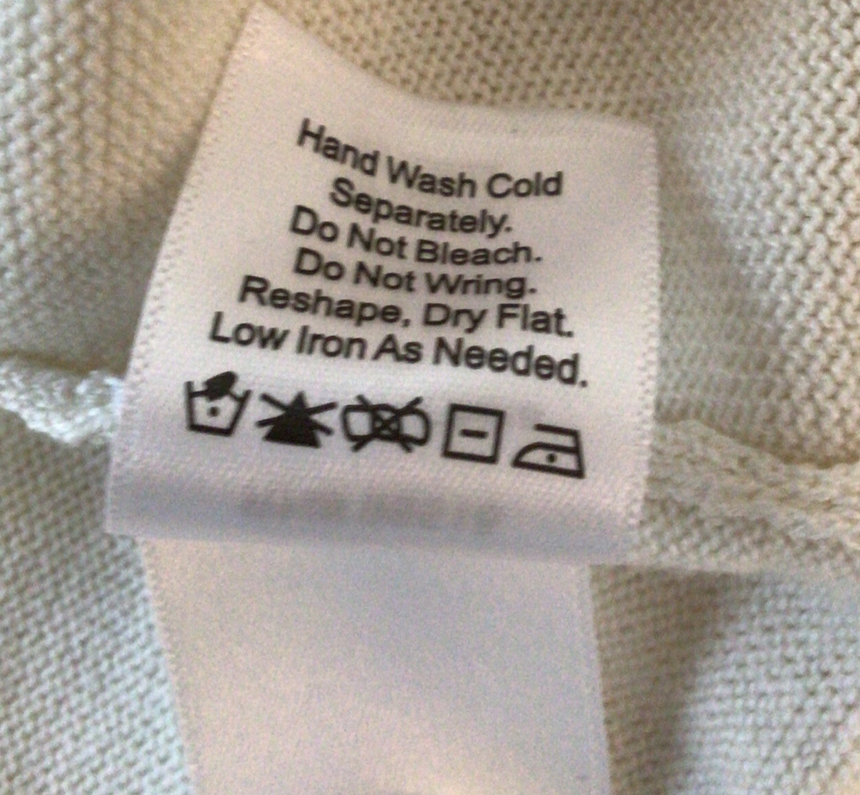 Coldwater creek 70% silk button front white cardigan W beading detail ...