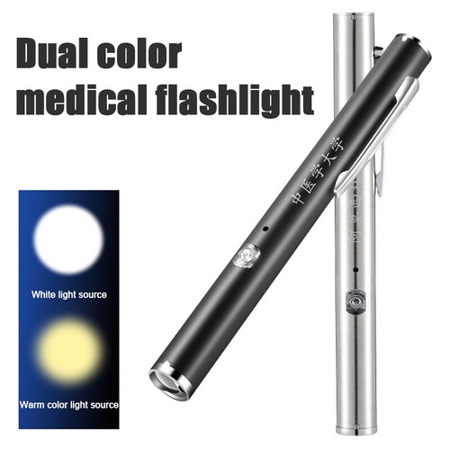 USB Rechargeable Medical Handy Pen Light Mini Nursing Flashlight LED ...