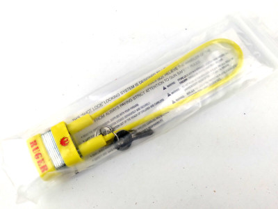 NEW STURM, RUGER & CO. YELLOW SHOT CABLE LOCK GUN PISTOL LOCK GENUINE ...