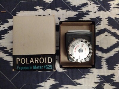 Polaroid Exposure Light Meter #625 in Box Tested Works | eBay