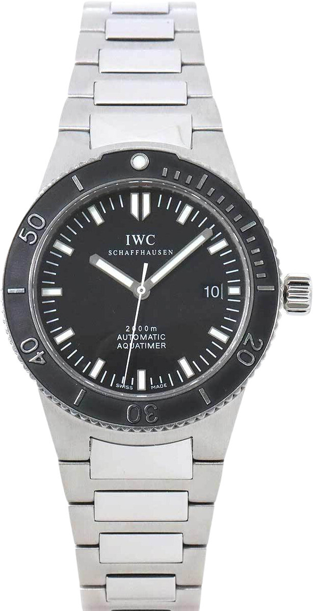IWC Aquatimer Men's Black Watch - IW353602 for sale online | eBay UK
