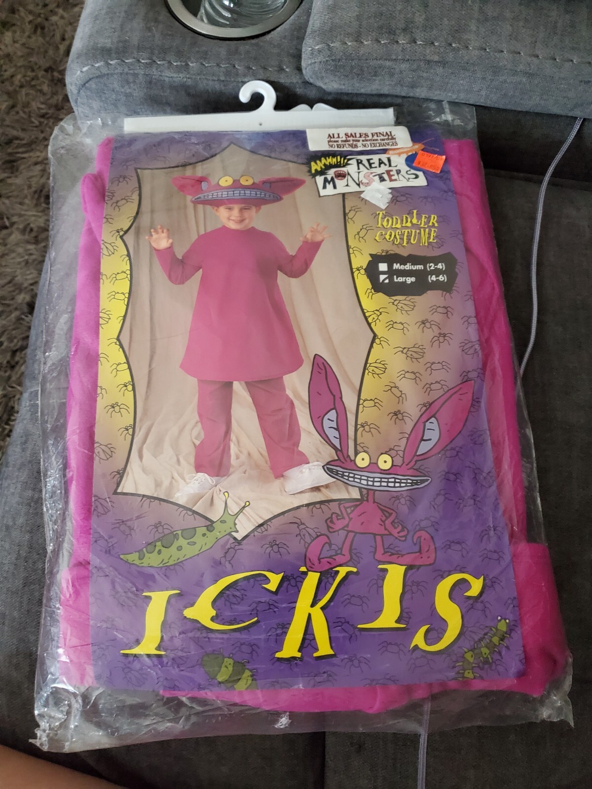 Ickis Costume