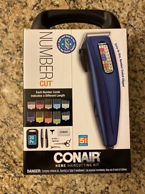 CONAIR Number Cut Hair Trimmer Clipper Kit (20-Piece Set) FAST SHIPPING ...