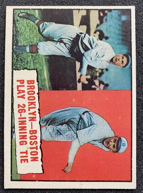 1961 Topps - #403 Leon Cadore, Joe Oeschger (RC) for sale online | eBay