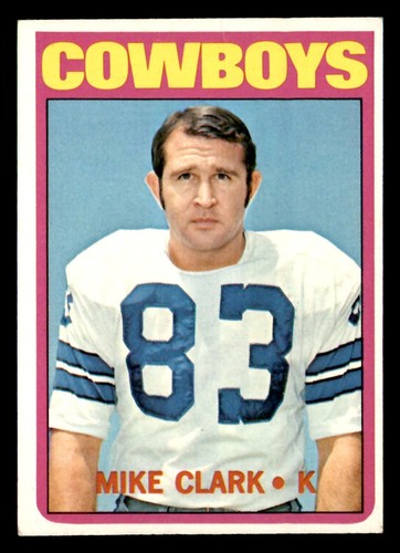 1972 Topps #27 Mike Clark Dallas Cowboys NR-MINT | eBay