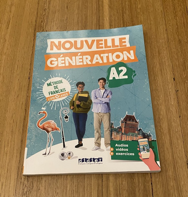 Nouvelle Generation A2 Methode De Francais #EB85 | eBay Australia