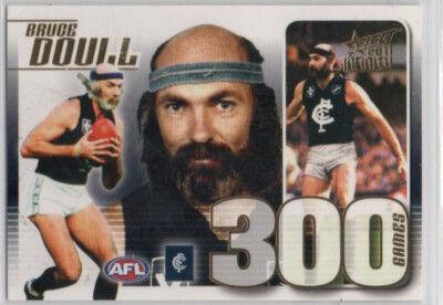 2011 AFL SELECT INFINITY CASE CARD (300 GAMES) - CC41 Bruce DOULL ...