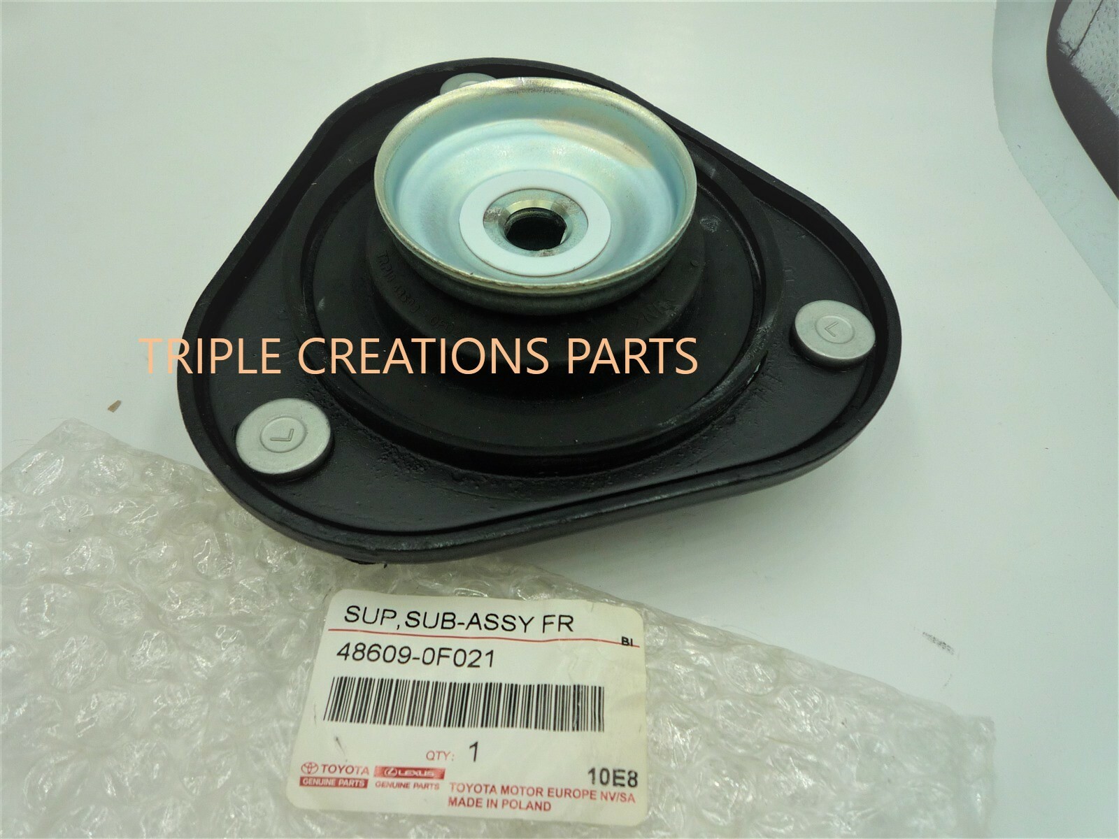 48609-0F021 Genuine Toyota Support Sub-Assy Front Suspension RH Or LH ...