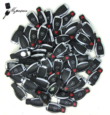 Lot x 71 OEM Mercedes Keyless Entry Smartkey Remote Transmitter Used ...