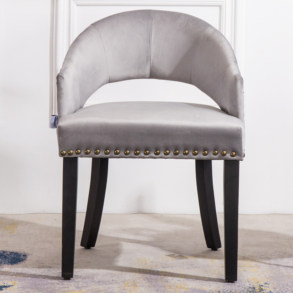 Velvet/Fabric Dressing Table Chair Vanity Stool Piano Stool Dining ...