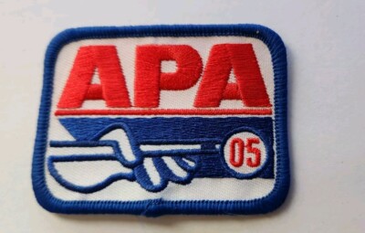 APA 2005 MEMBERSHIP PATCH PATCHES AMERICAN POOLPLAYERS ASSOCIATION | eBay