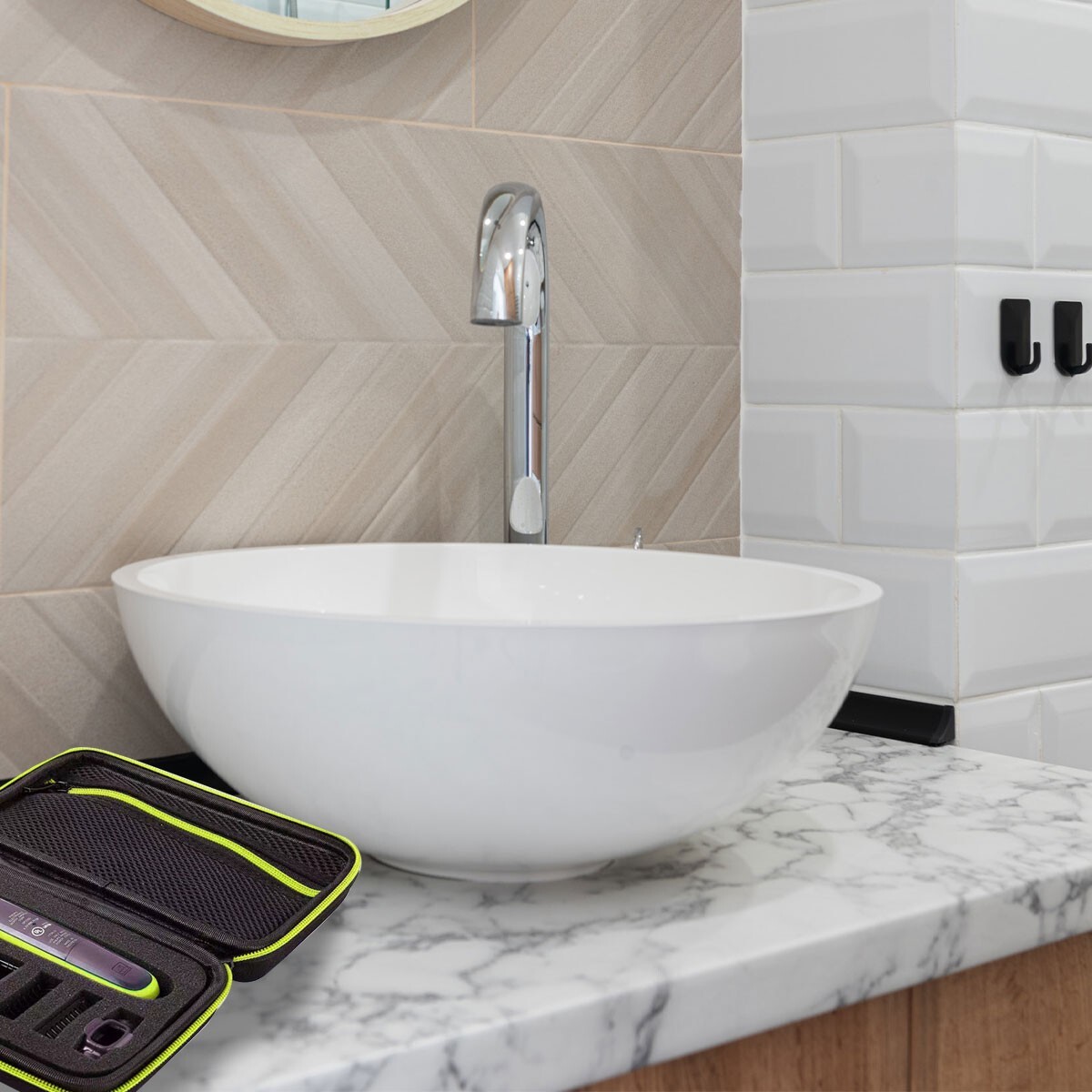 Shaver Storage Case Box Portable Protect Bag For Philips One Blade ...