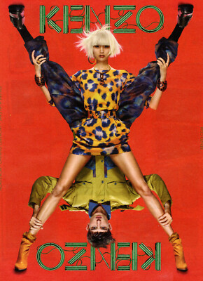 Modern Magazine AD for KENZI Shirts & Tops Leopard Skin awesome Ad ...