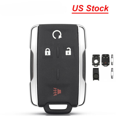 For 2014 2015 2016 2017 2018 Chevy Silverado Remote Key Fob Case Shell ...