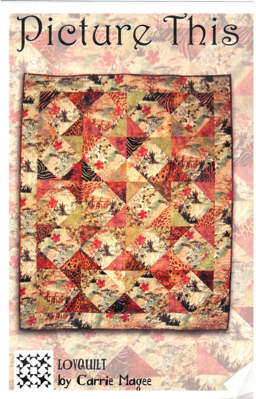 Picture This Quilt Sewing Pattern Multiple Sizes crib size to Queen | eBay