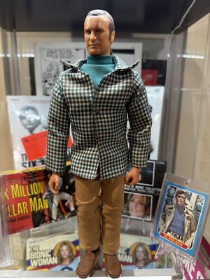 Six Million Dollar Man Bionic Oscar Goldman Action Figure Doll - Kenner ...