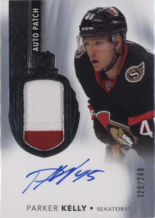 2021-22 Upper Deck The Cup - Rookie Auto Patch Parker Kelly #126 /249 ...