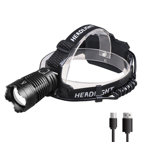 LED Forehead Flashlight 3000LM for Outdoor Fishing Camping (without ...