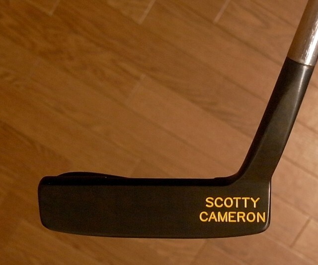 SCOTTY CAMERON PROTOTYPE J.A.T. Gun Blue 34.375in Putter RH No Head ...