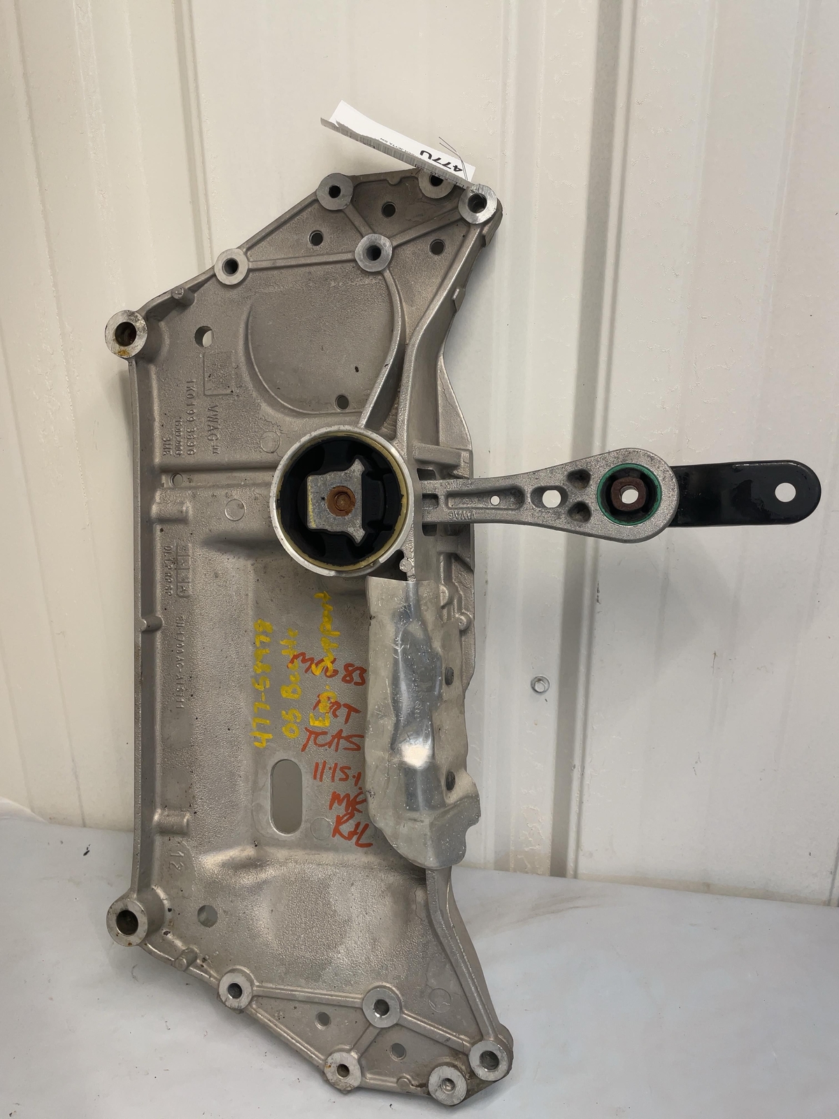 2005-2014 VOLKSWAGEN JETTA SW 2.0L FRONT ENGINE CROSSMEMBER ...