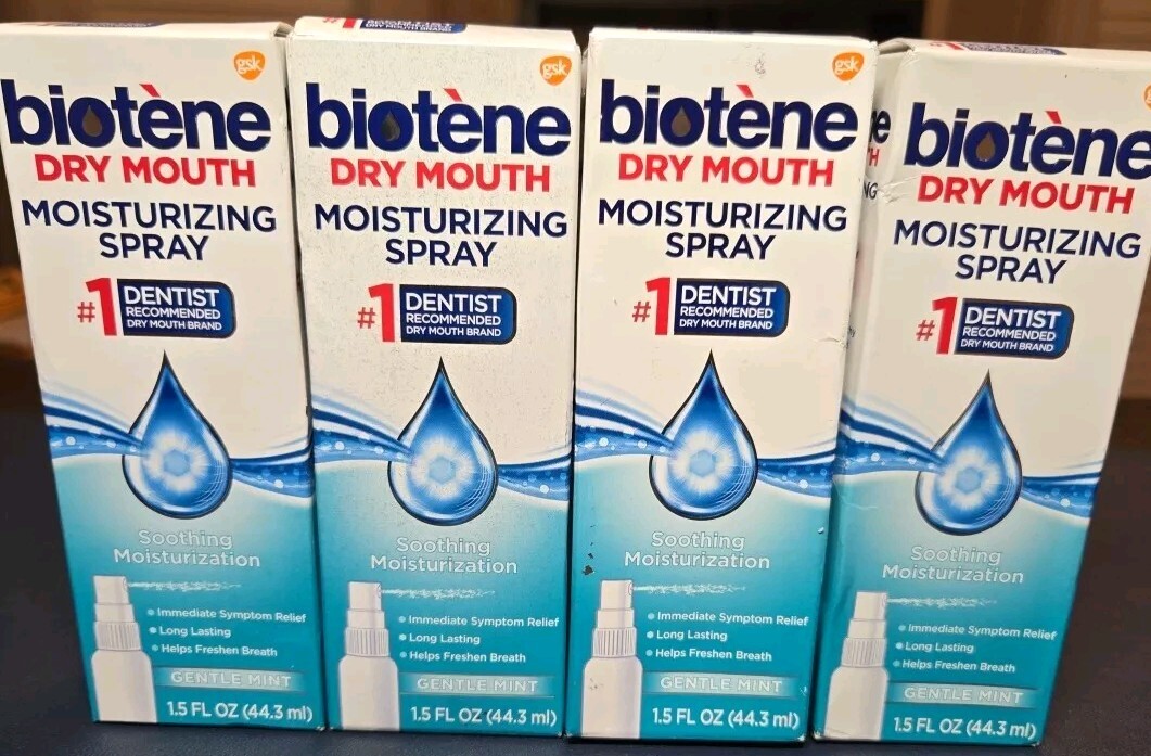 Biotene Dry Mouth Moisturizing Spray - 1.5 oz Lot Of 4 885177378394 | eBay