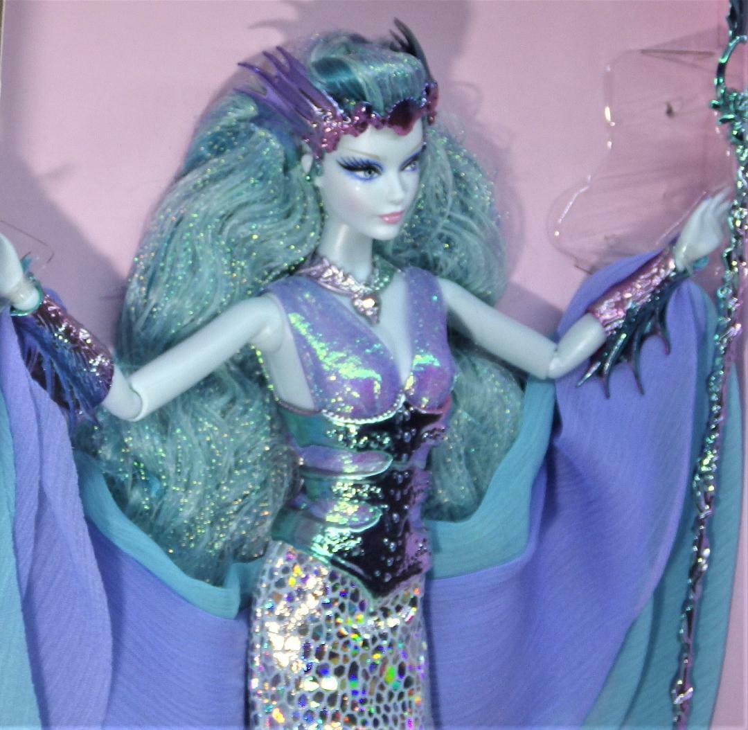 America Mattel Direct Exclusive Water Sprite Barbie Doll Gold Label ...