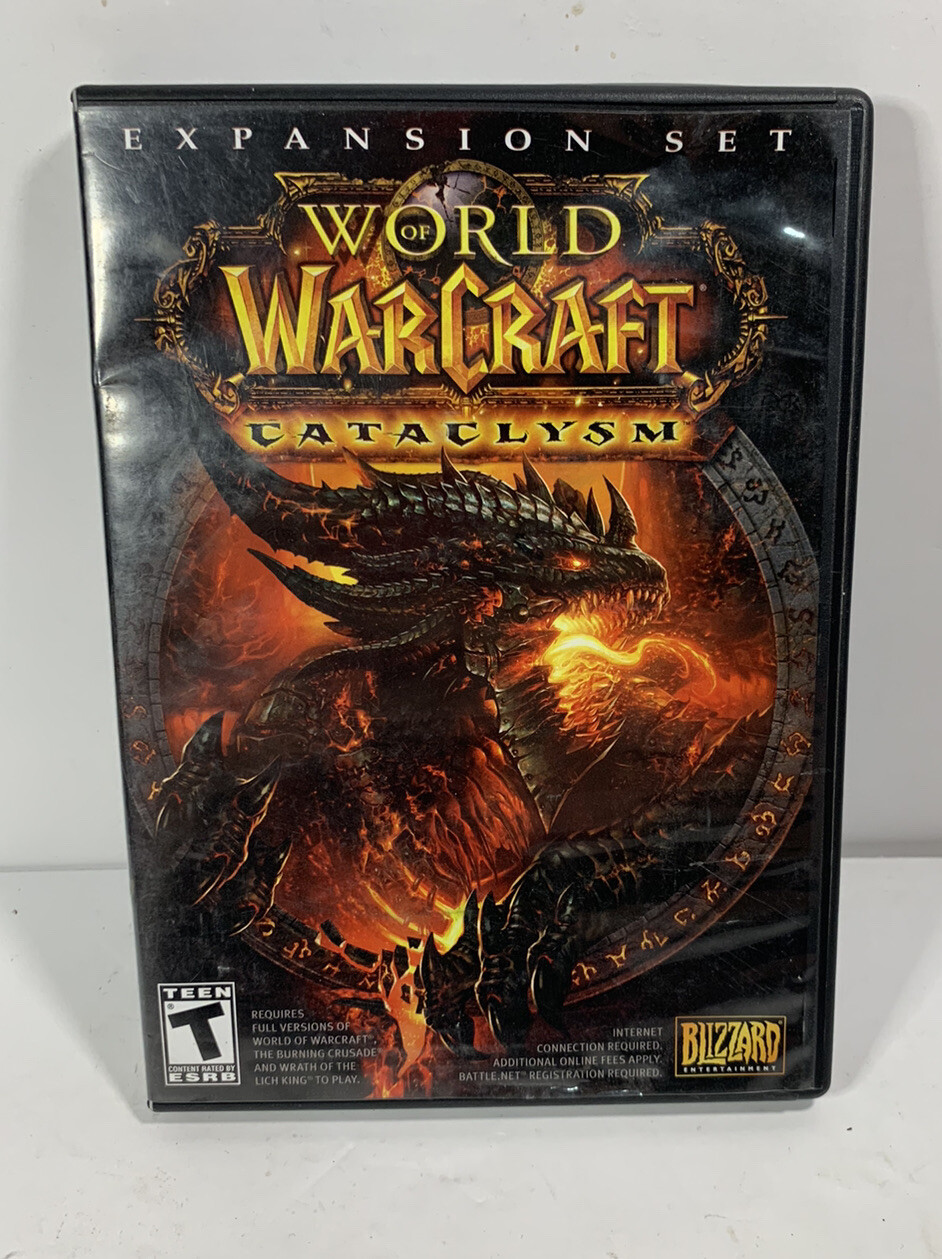 Blizzard World of Warcraft Cataclysm Expansion Set Game DVD-ROM | eBay