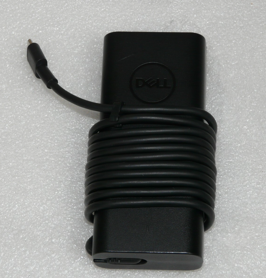 Genuine Original Dell USB-C 65W Type USBC Laptop Charger AC Adapter ...