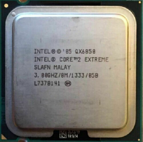 Intel Core 2 Extreme QX6700 QX6800 QX6850 QX9650 4-rdzeniowy procesor ...