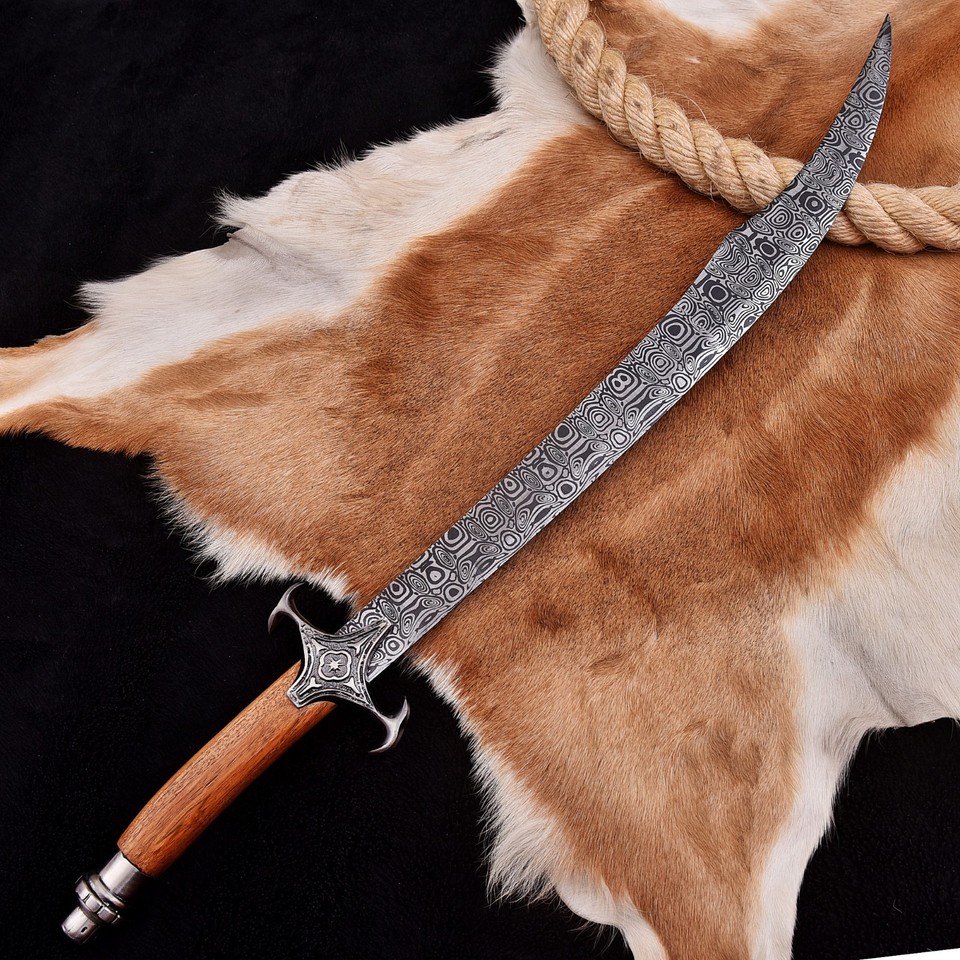 Wonderful Custom Handmade J2 Steel Scimitar Sword, Tactical Hunting ...