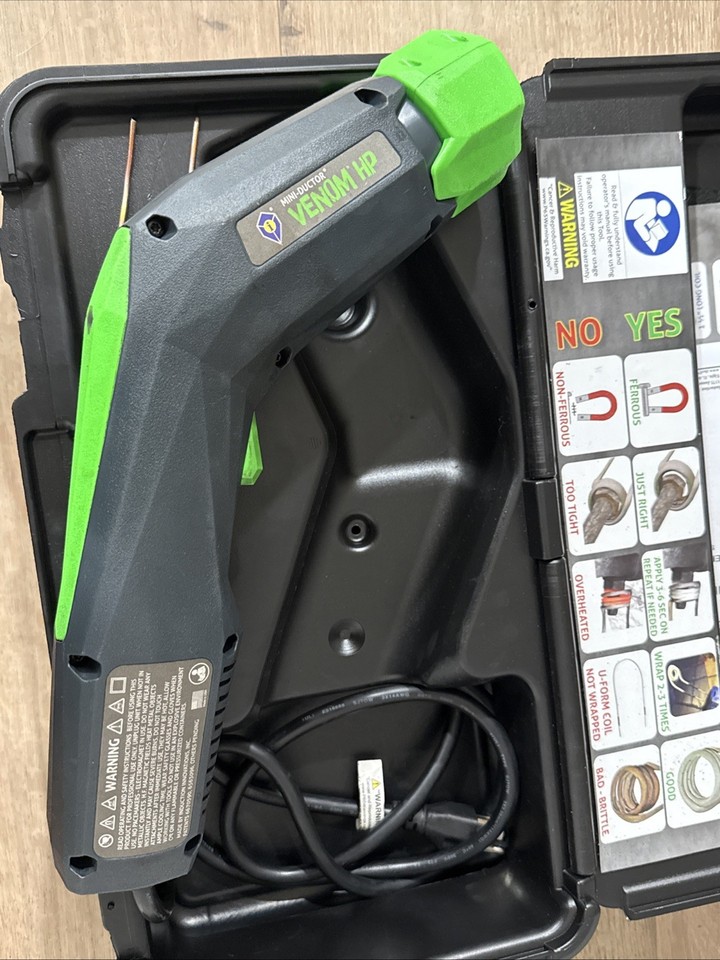 INDUCTION INNOVATIONS MINI-DUCTOR VENOM HP HANDHELD INDUCTION HEATER NR ...