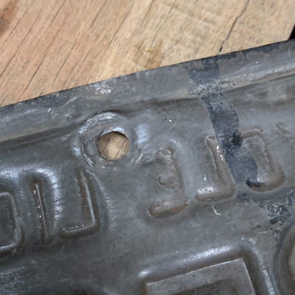 Vintage Prewar 1936 Elgin Schwinn Bicycle Hamilton license plate Ohio ...