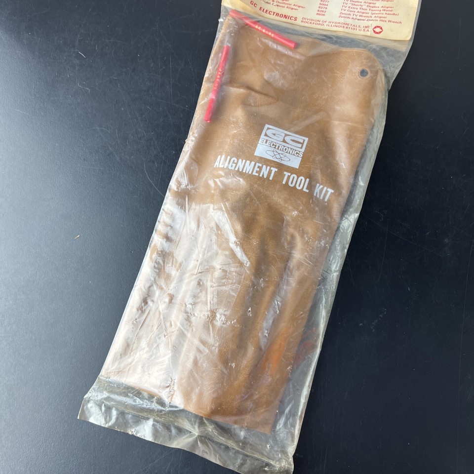 GC Electronics Standard TV Alignment Tool Kit Vintage New Sealed | eBay