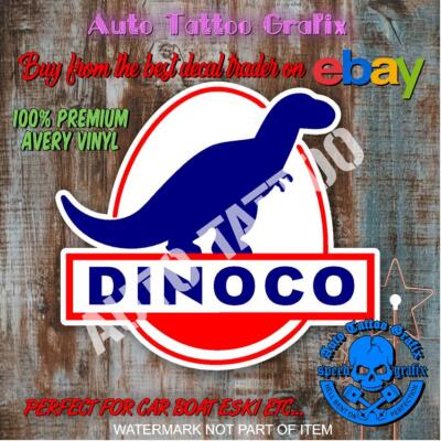 DINOCO DECAL STICKER HOT ROD RUST EZE DINOCO ETC CARS RAT ROD STICKERS ...