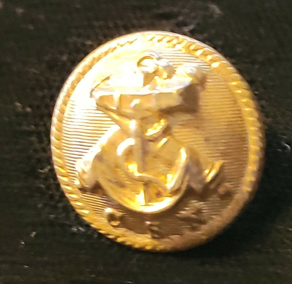 CIVIL WAR PERIOD CONFEDERATE NAVY BUTTON ALBERT# CS-56-Av CSN VARIETY ...
