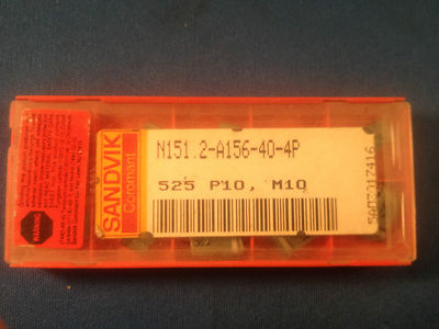 NIB Sandvik Coromant T-Max Q-Cut Insert Grade 525 P10 M10 10-Pack | eBay