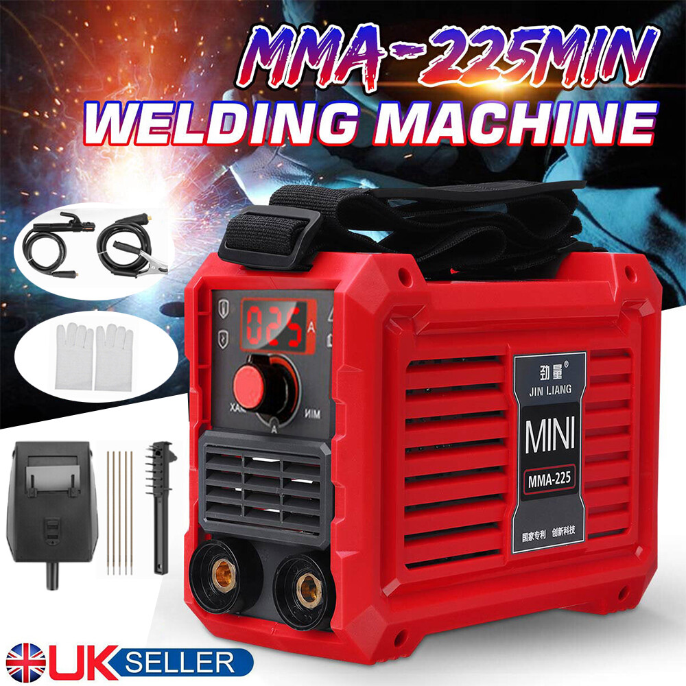 Portable Mini Welding Machine 250AMP Electric Stick Welder Inverter ...