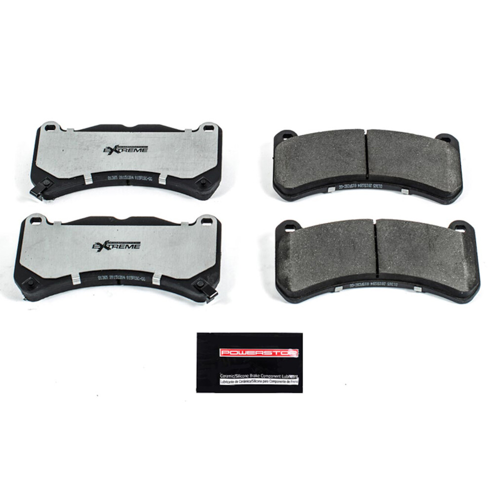 PowerStop Z26-1365 Carbon Ceramic Front Brake Pads Set for 18-20 Subaru ...