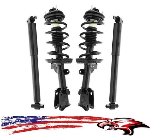 Front Complete Struts & Rear Shocks for Honda Pilot 2009-2015 Lifetime ...
