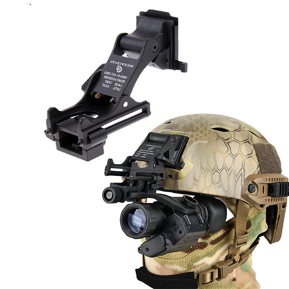 Tactical NVG Helmet Rhino Mount Bracket for AN/PVS-7 PVS-7B/D PVS14 ...