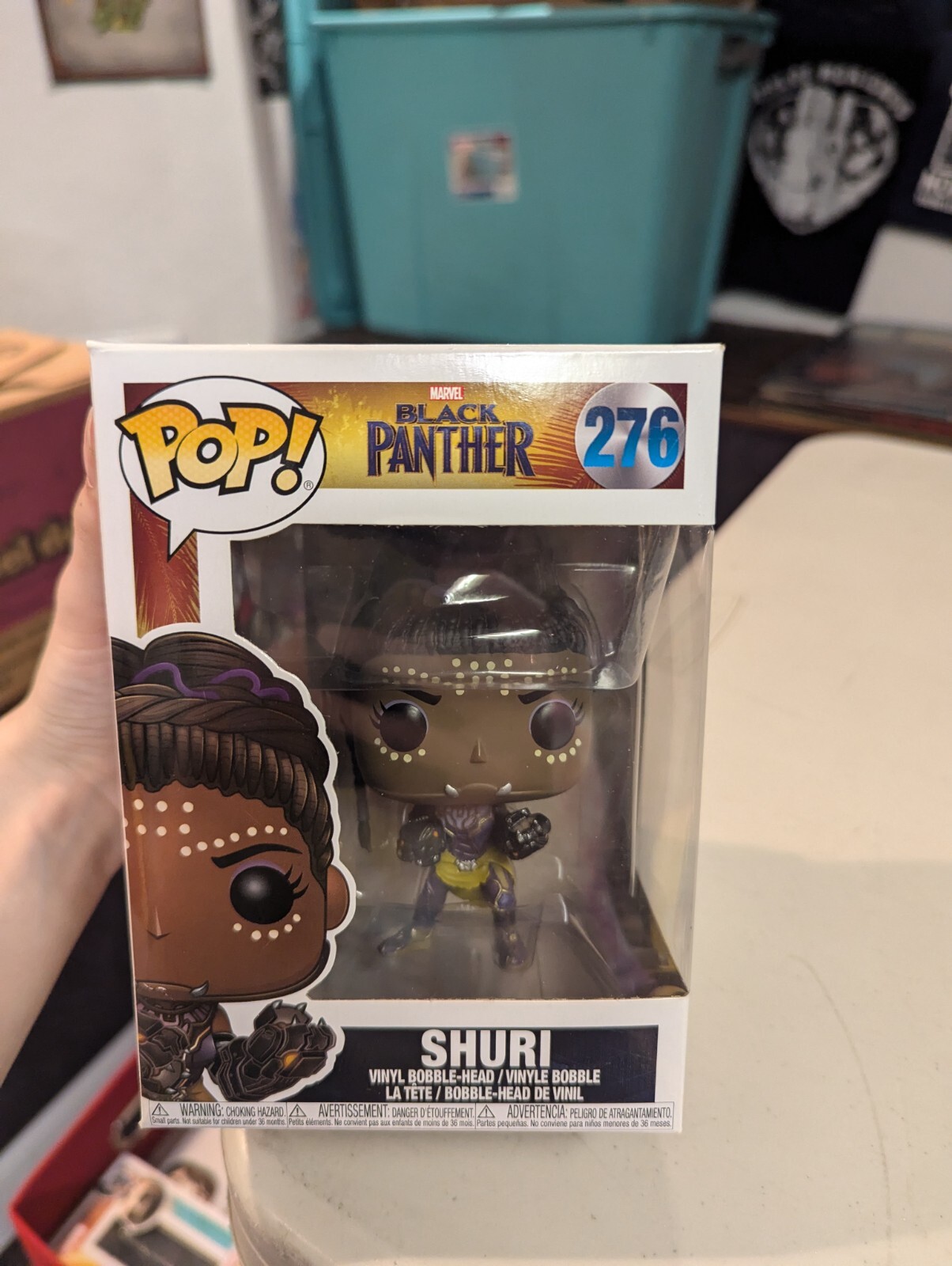Shuri Black Panther Funko Pop Marvel Funko #276 IN BOX | eBay