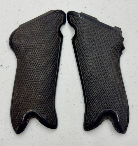 Vintage Luger P08 Black Polymer Checkered Pistol Grips Unbranded | eBay