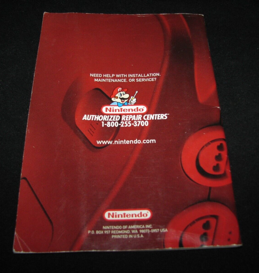 MARIO KART 64 Nintendo 64 N64 Instruction Manual Booklet | eBay