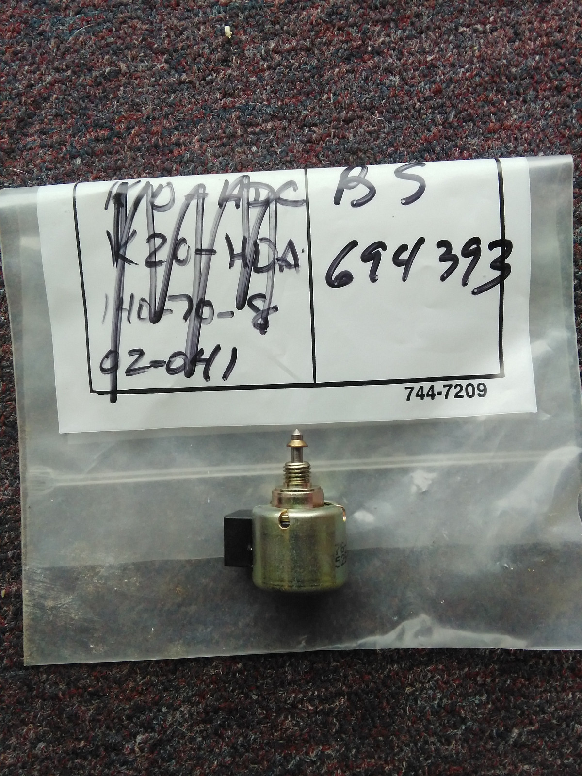 New Briggs & Stratton Fuel Solenoid Replacement Part # 694393 | eBay