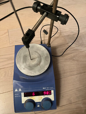 IKA RCT basic hotplate/ stirrer digital magnetic hot plate temperature ...