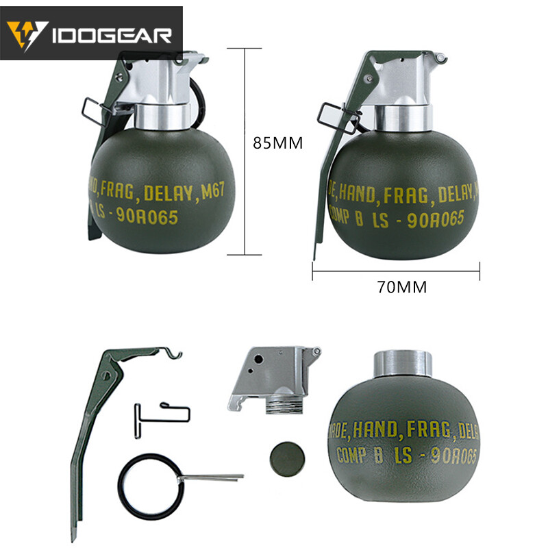 1-10Pcs M67 Body Model Dummy Frag Gren Quick Release Stun Army Military ...