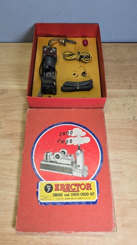 Original CHOO CHOO A C Gilbert Erector #7 Smoke Kit, Early 1950's ...