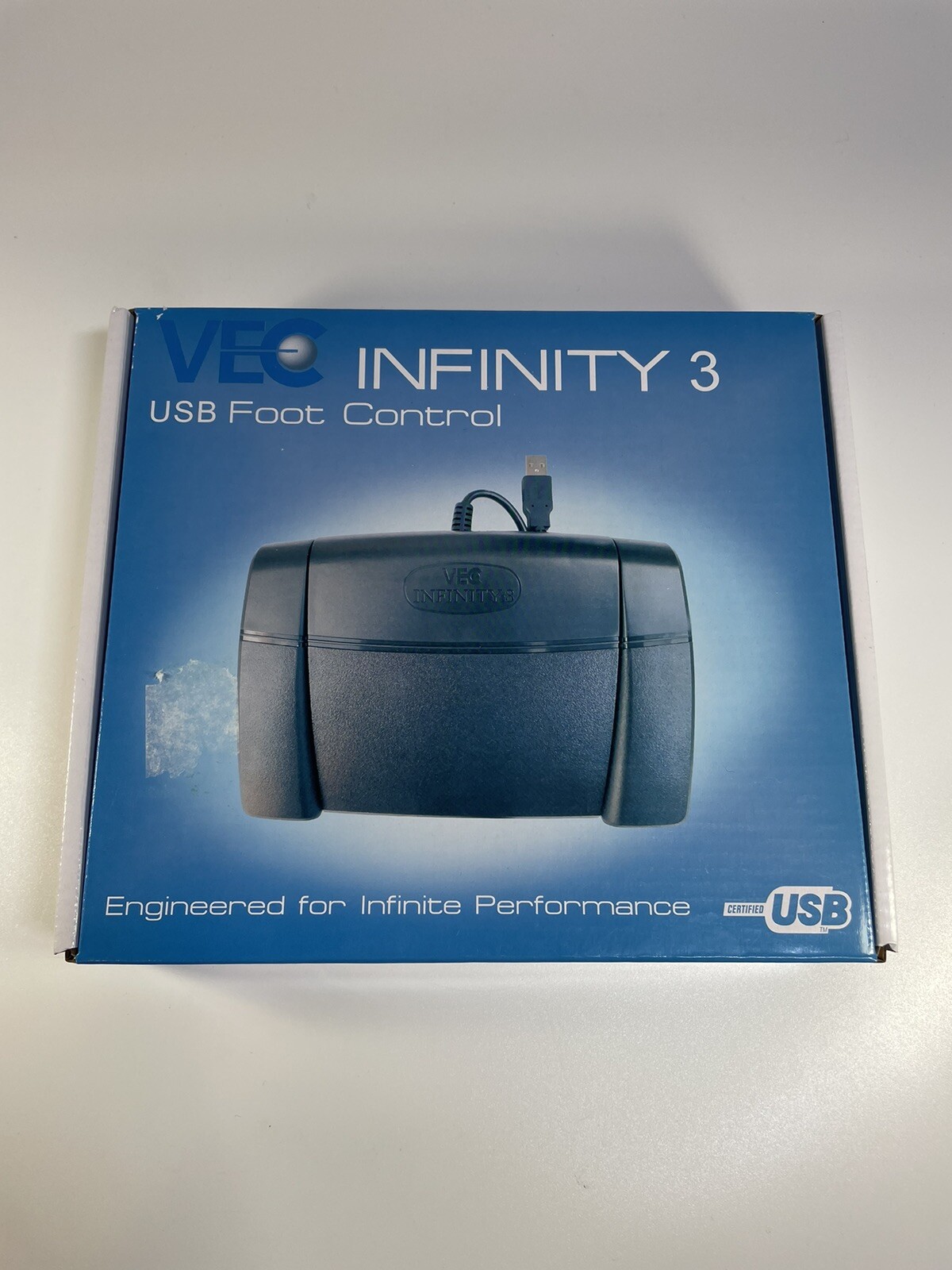 VEC Infinity 3 USB Foot Pedal Control - for Transcription Stenography ...